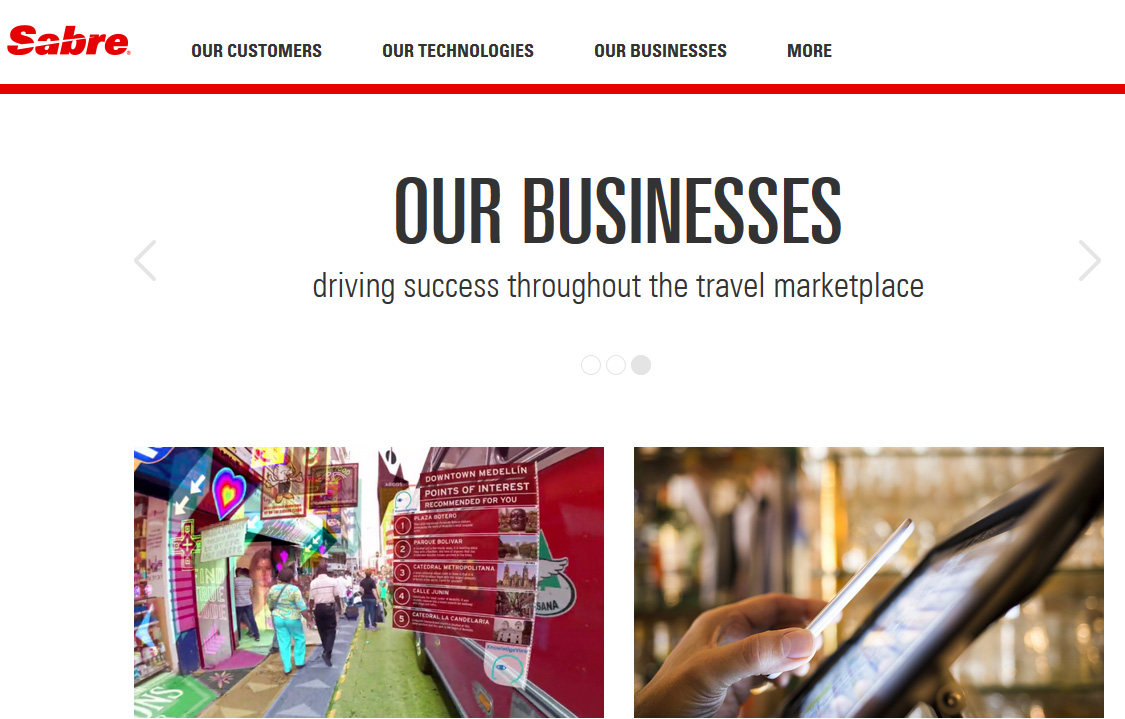 Sabre logra tarifas más bajas que sus competidores - Nexotur.com